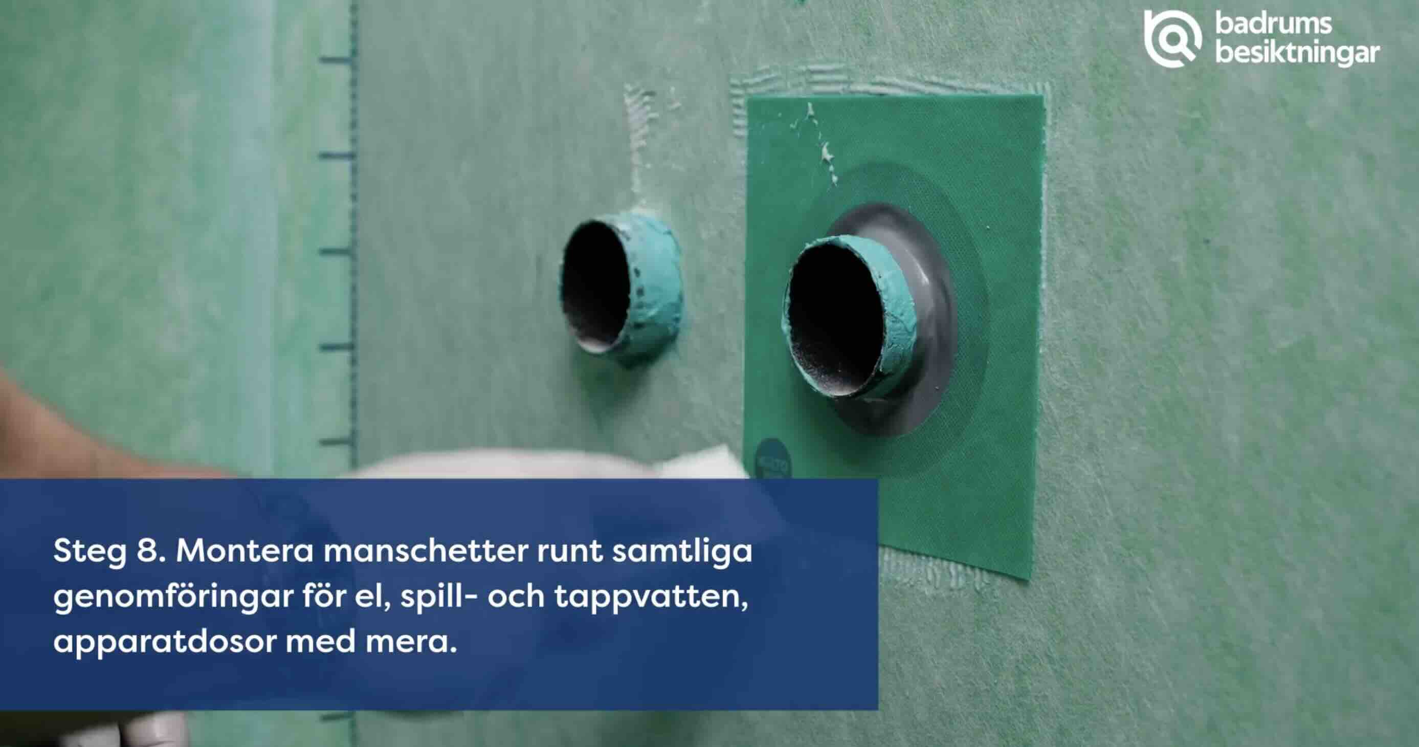 Montering av Tätskikt - 10 Steg för Ett Felfritt Badrum | Badrumsrenovering & Tätskiktsbesiktning